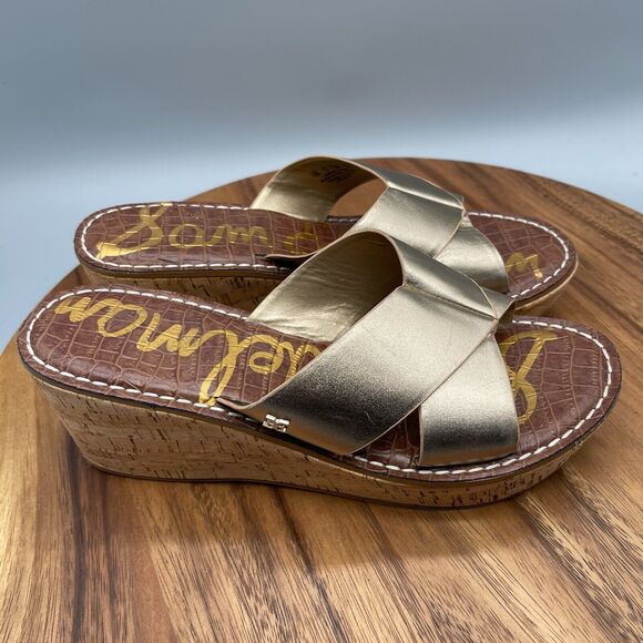 Sam Edelman | Shoes | Sam Edelman Remini Sandals Womens Size M Platform ...